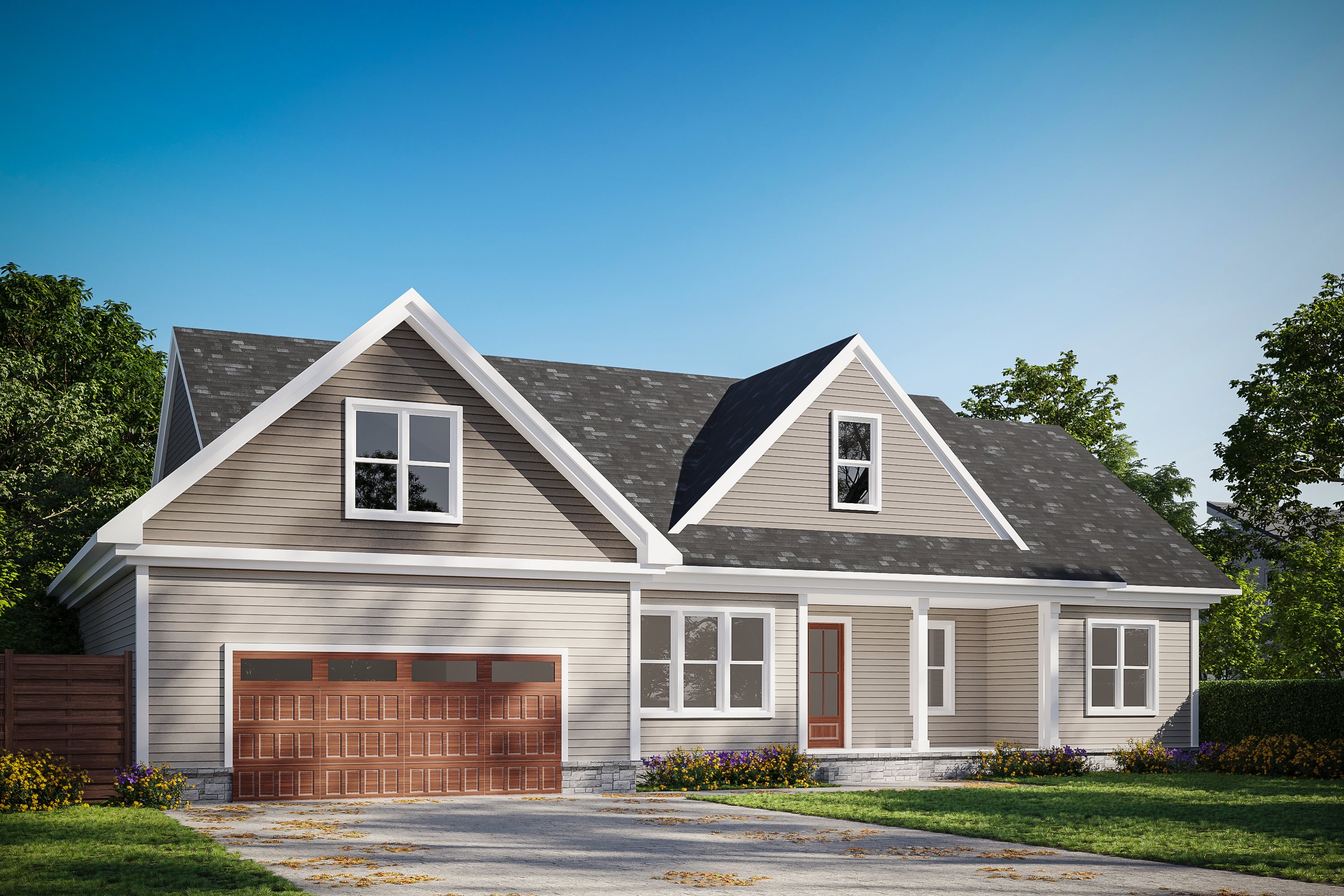 Coastal Ranch Floorplan - Brandon Construction Group - Custom Coastal ...